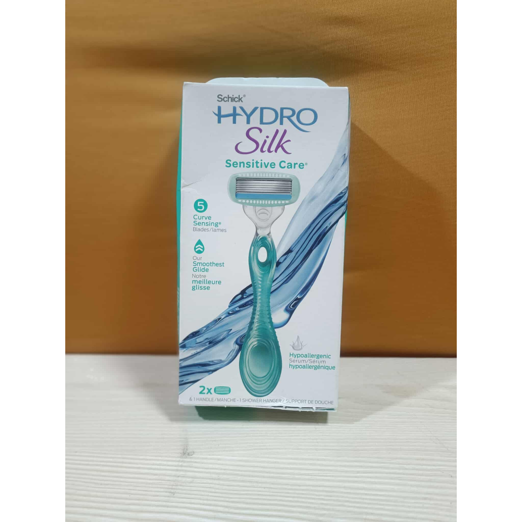 Schick Hydro Silk 5 Women's Razor (1 Razor Handle with 2x Blade refill ...