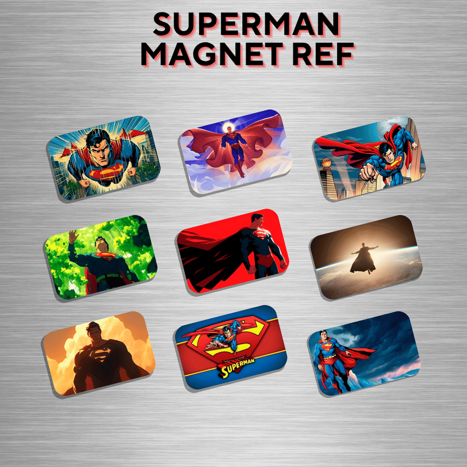 SUPERMAN MARVEL SUPERHERO AFFORDABLE AND QUALITY MAGNET REF ATM SIZE ...