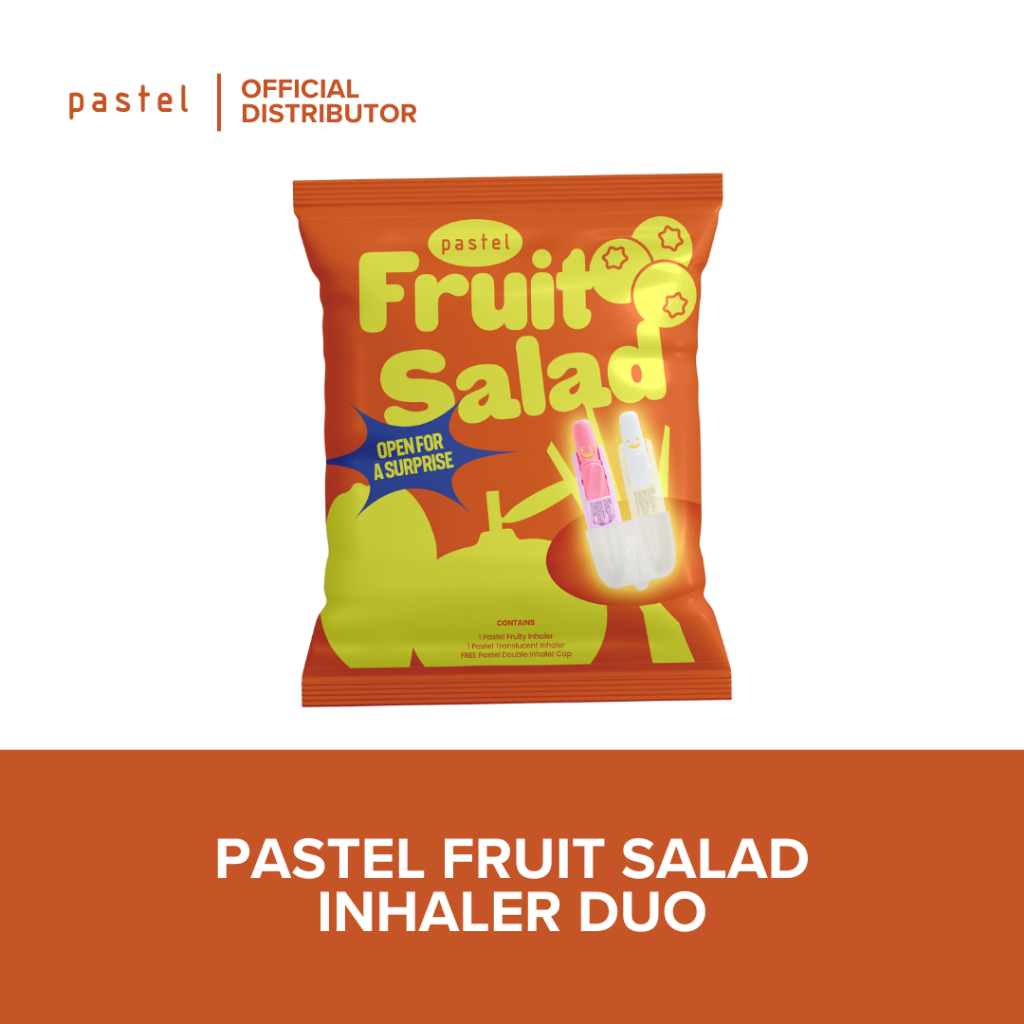 Pastel Fruit Salad Inhaler Duo (Pastel Inhalers, Pastel Inhaler Double ...