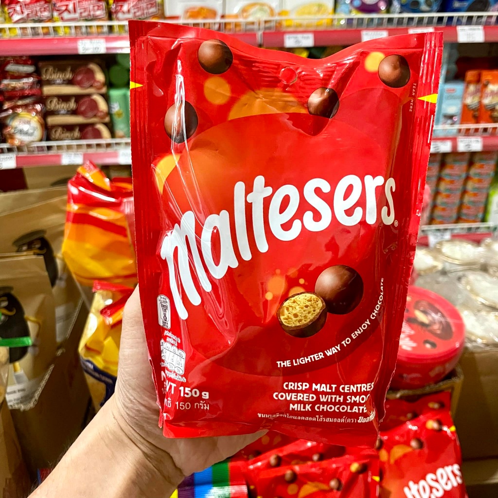 MALTESERS 150G CRISP MALT CENTER WITH SMOOTH MILK CHOCOLATE | Shopee ...