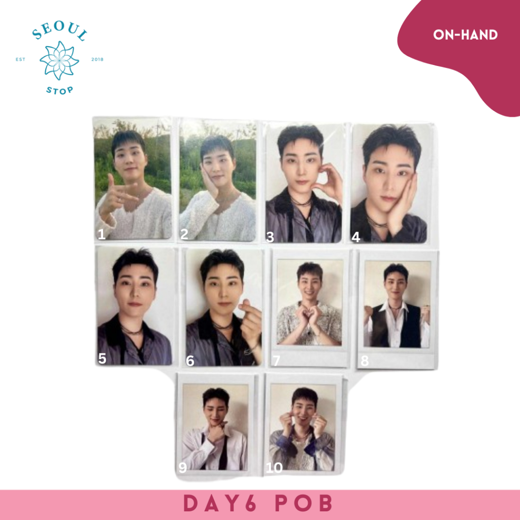 DAY6 POB PHOTOBOOK PC OFFICIAL PHOTOCARD | Shopee Singapore
