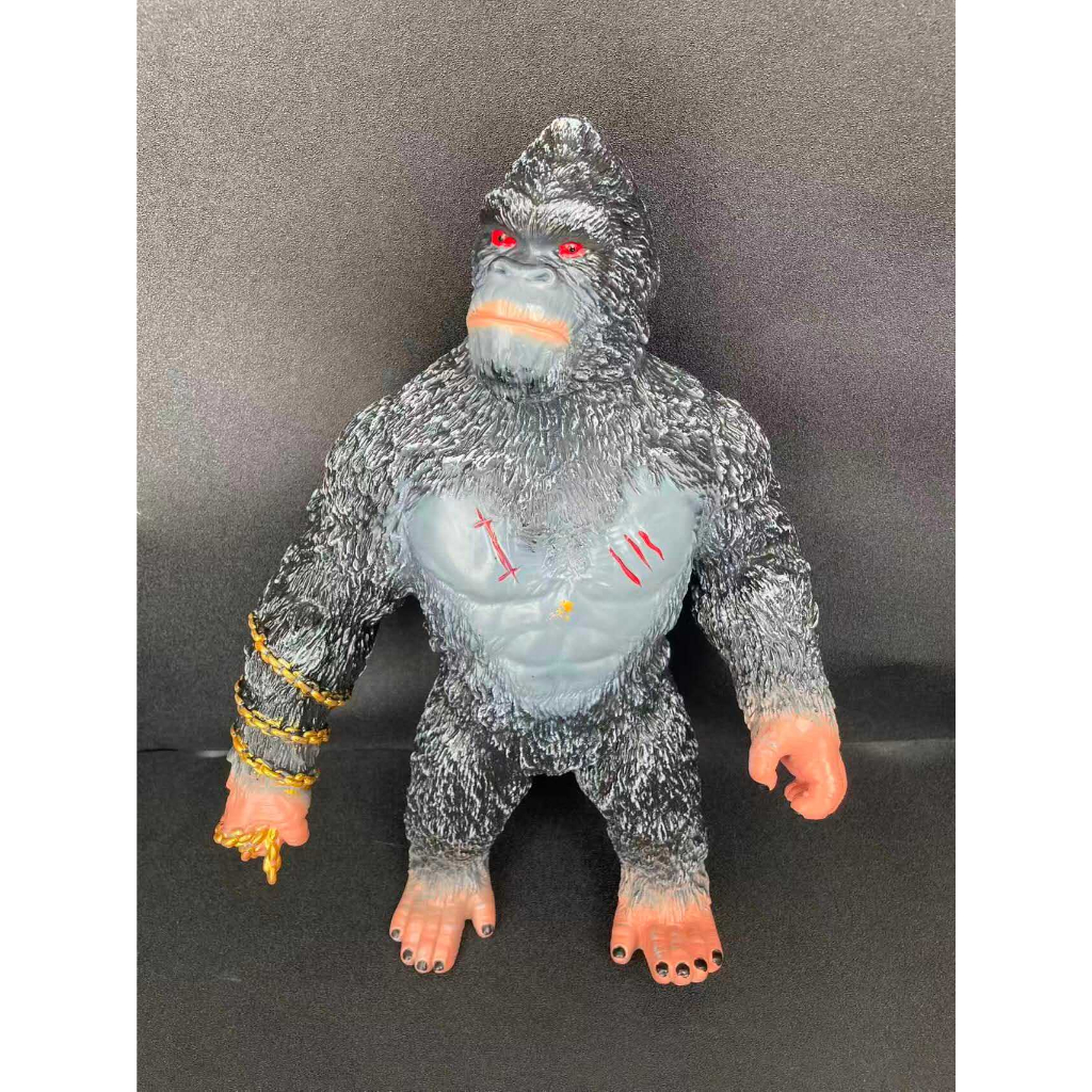 JTO Big Size Rubber King Kong Figure With Sounds | Shopee Singapore