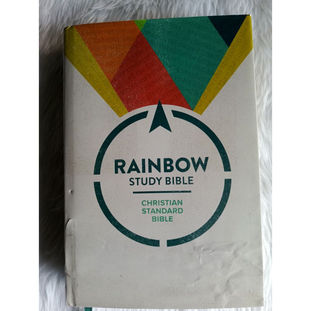 CSB Rainbow Study Bible Hard Cover ( New, My kunting Damage lang, Nasa ...