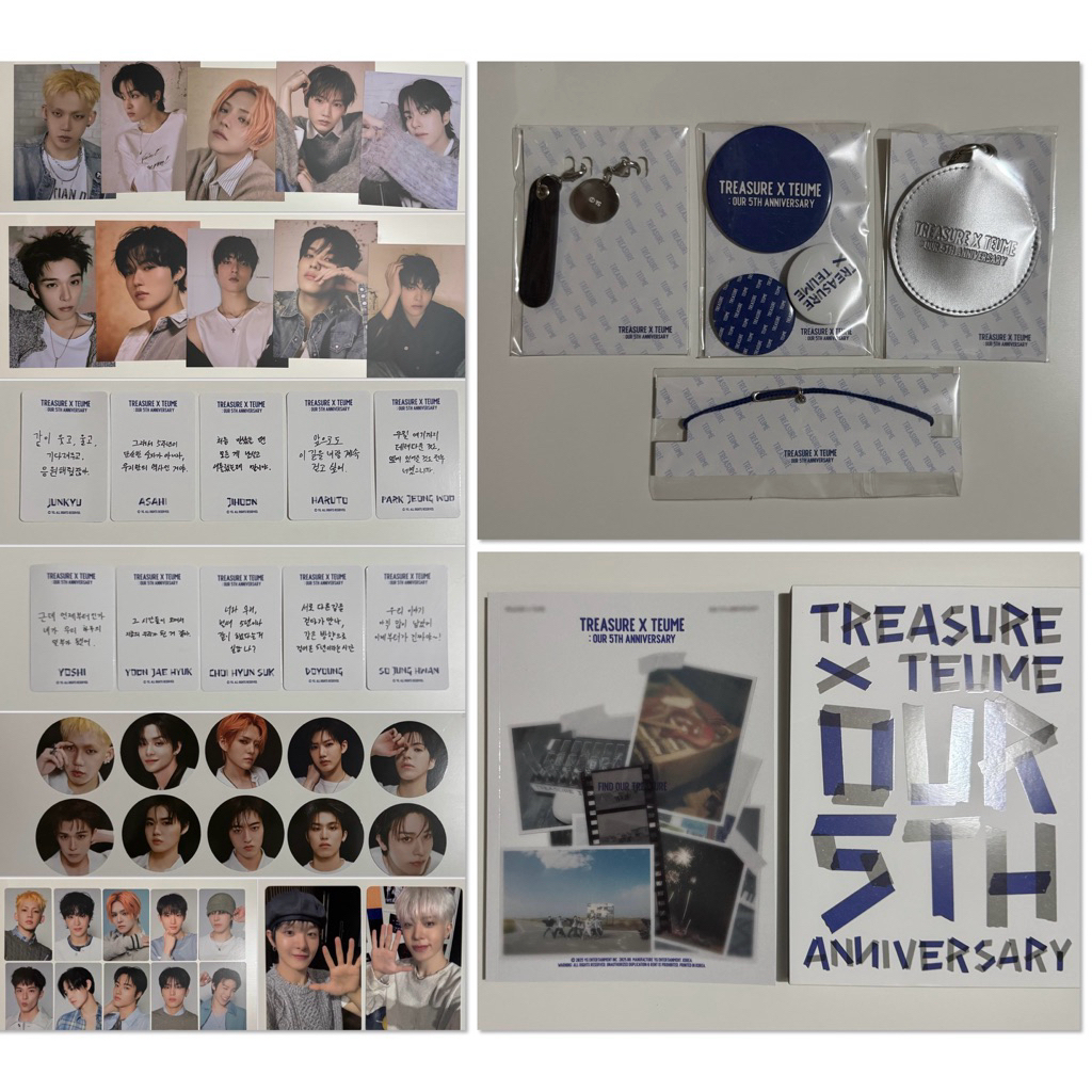 Treasure Tingi - 5th Anniversary Photobook, Kit (Treasure x Teume ...
