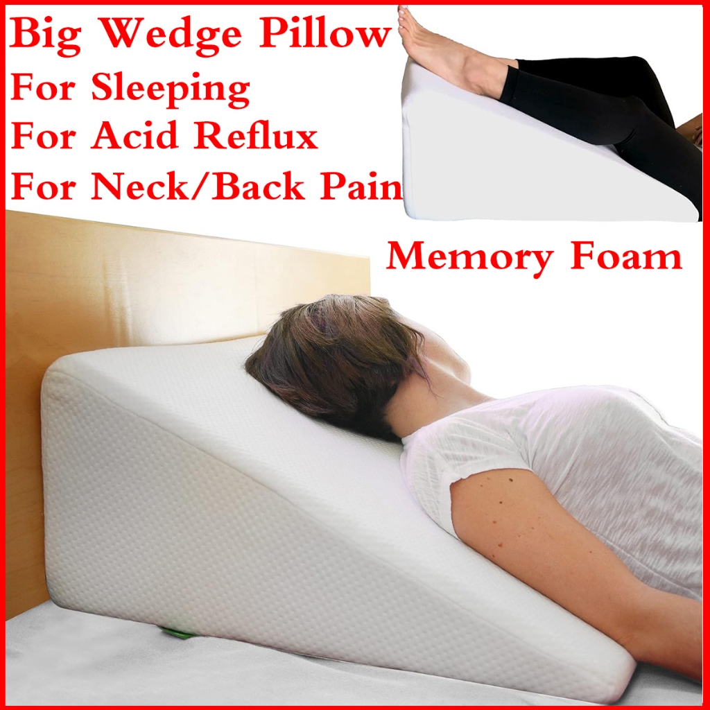 Multifunctional Big Wedge Bed Pillow 30X50X60cm Triangle Pillow for ...