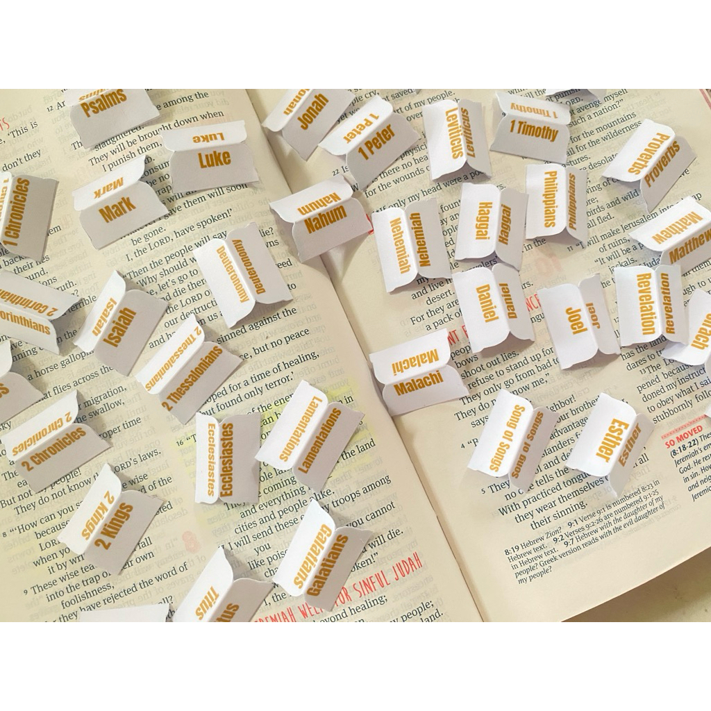 White Bible Tabs | English Bible Tabs | Tagalog Bible Tabs |Pampango ...