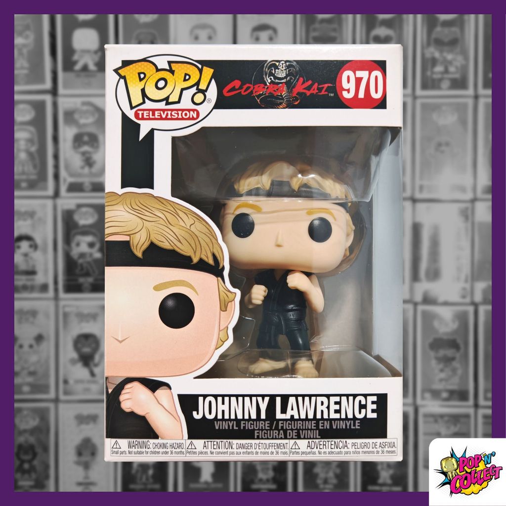 Funko Pop! Cobra Kai - Johnny Lawrence 970 & Daniel Larusso 971 (Sold ...