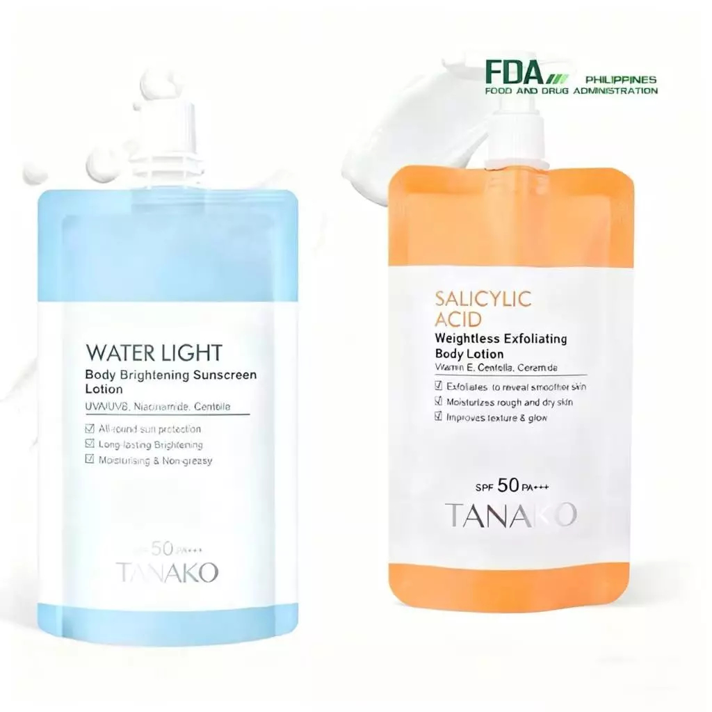 DM 2in1 TANAKO Water Light + Salicylic Acid Body Sunscreen Lotion ...