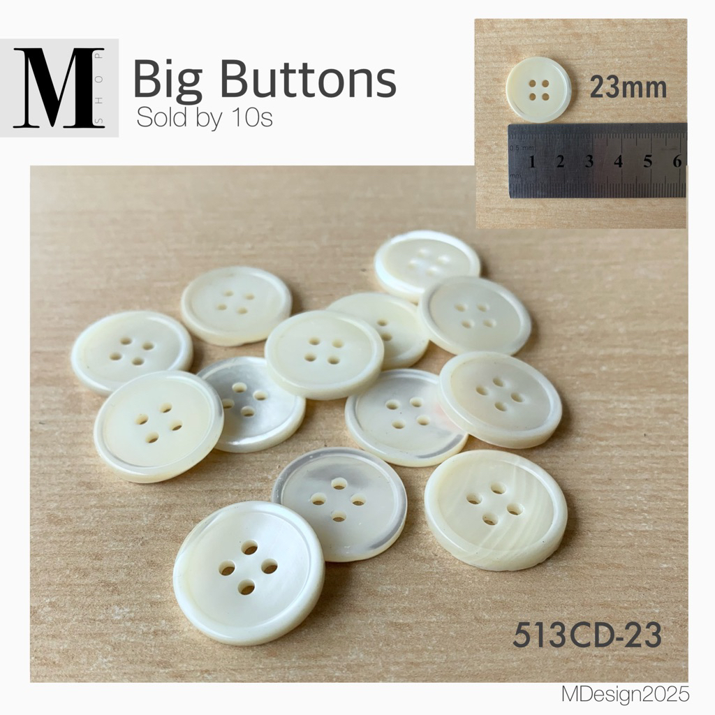 Big Buttons, 4 Hole 10s Pack | Shopee Singapore