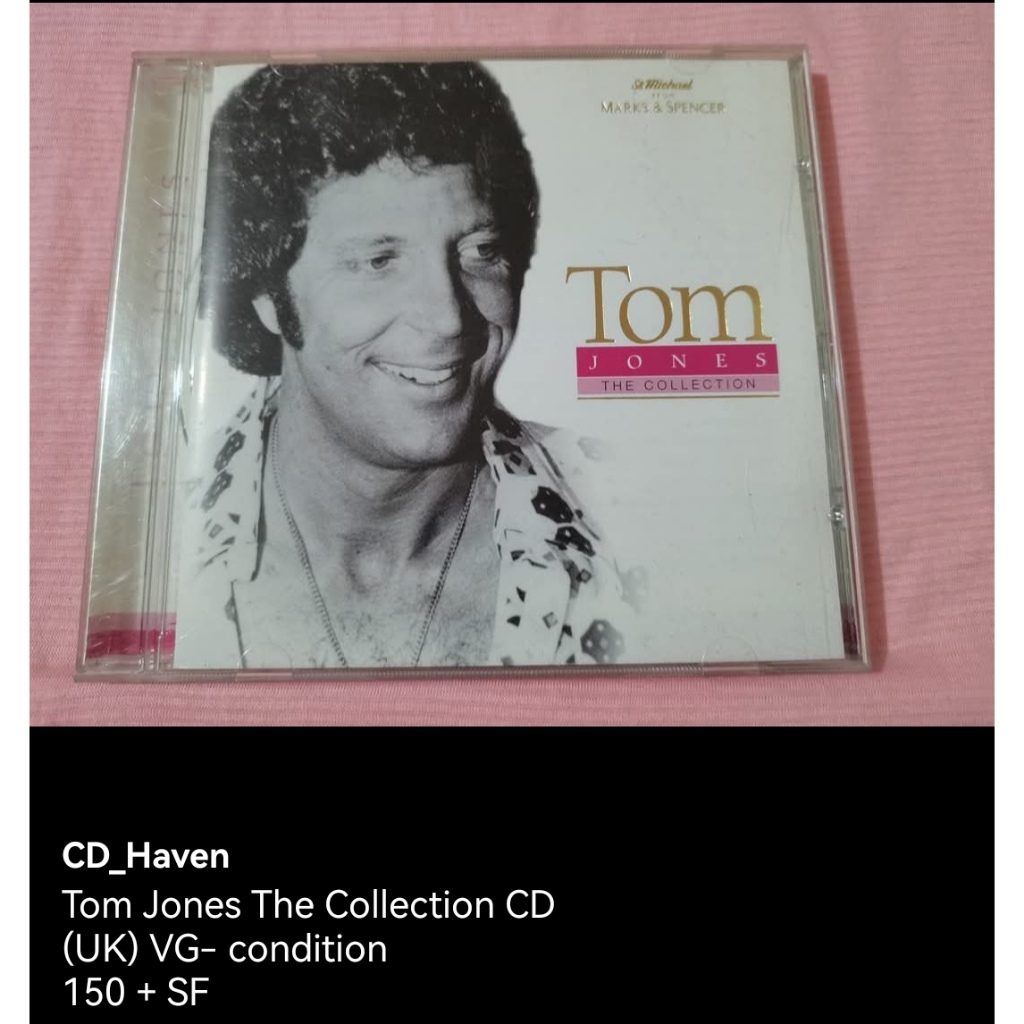 Tom Jones The Collection CD (unsealed) | Shopee Singapore