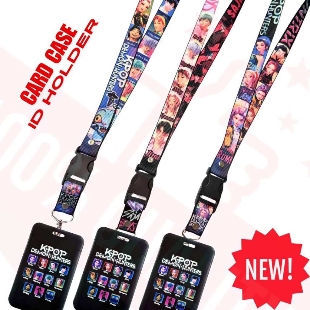 High quality kpop demon hunters id sling id lace lanyards | Shopee ...