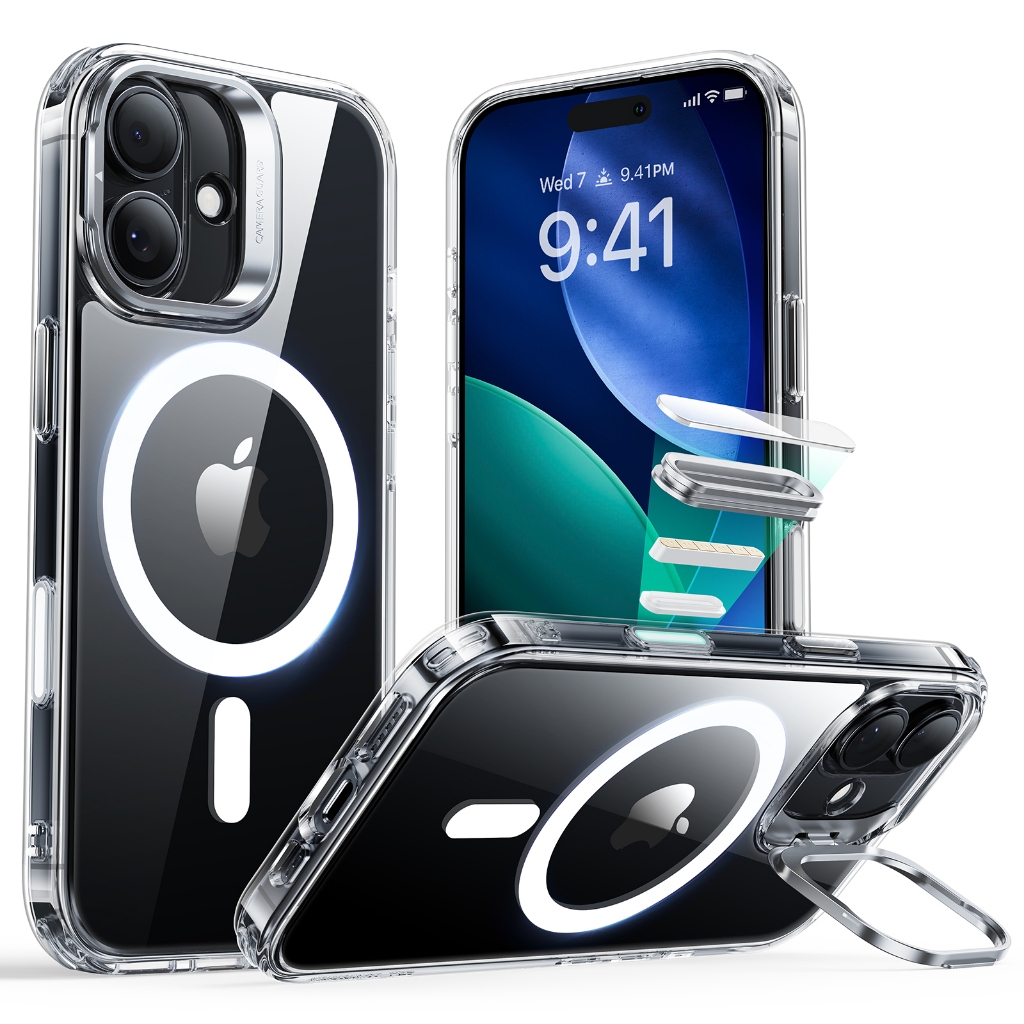 ESR Classic Hybrid Magnetic Case (Camera Control, Stash Stand ...