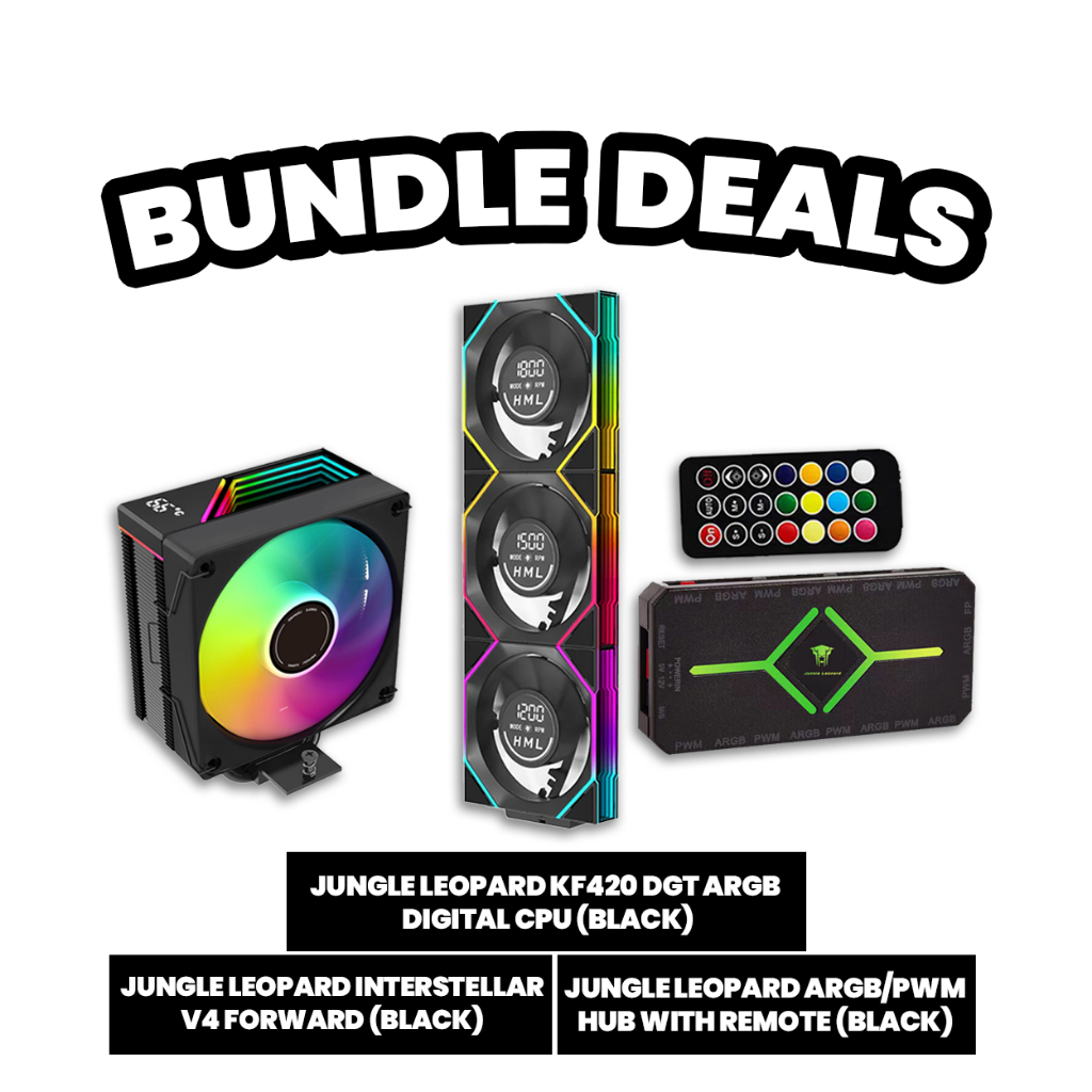 Bundle Deals Jungle Leopard KF420E-DGT and JL Interstellar V4 and JL ...