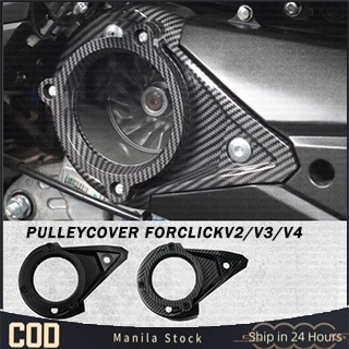 CLICK V2 / CLICK V3 / CLICK V4 PULLEY COVER WITH TRANSPARENT SCREEN FOR ...