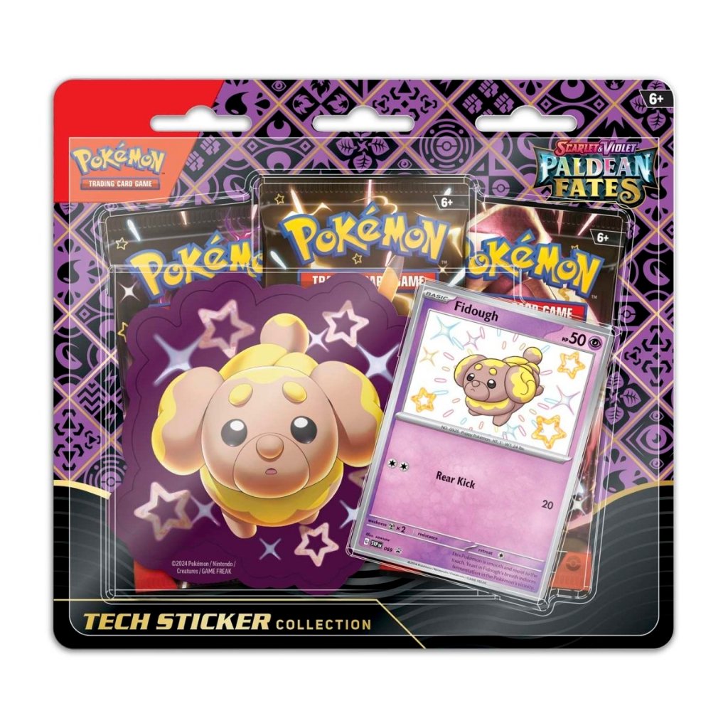 Pokemon TCG: Paldean Fates Tech Sticker Collection (Random) | Shopee ...