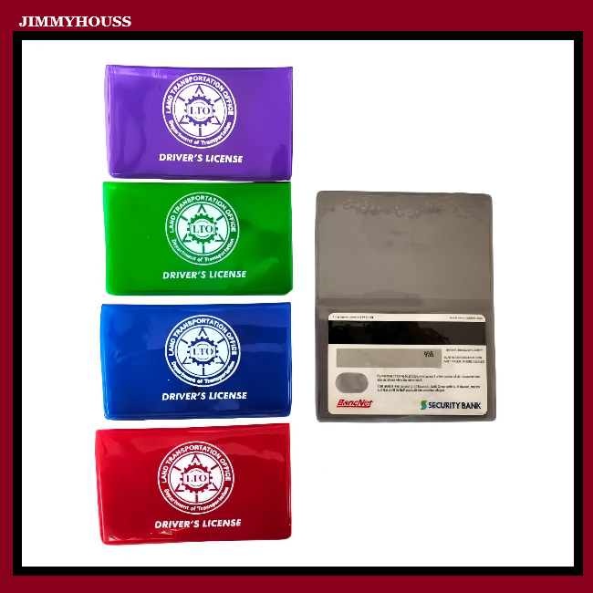 Plastic Transparent Driver's License ID Card Holder (2 SLOT HOLDER ...