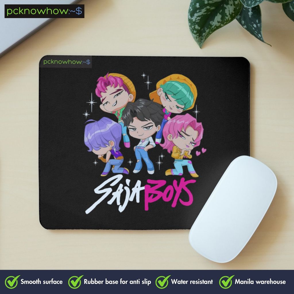 Pcknowhow Saja boys chibi Gaming deskpad Mouse pad (220mm x 180mm ...