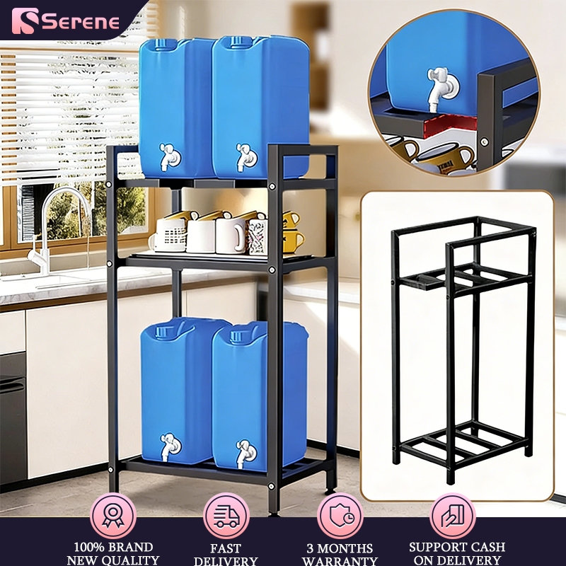 3 Layer Water Stand Rack Water Container Rack stand Mineral Water Stand ...