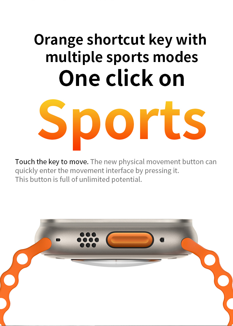【Local shipment】S8 Ultra Max Smart Watch Bluetooth Call Heart Attack ...
