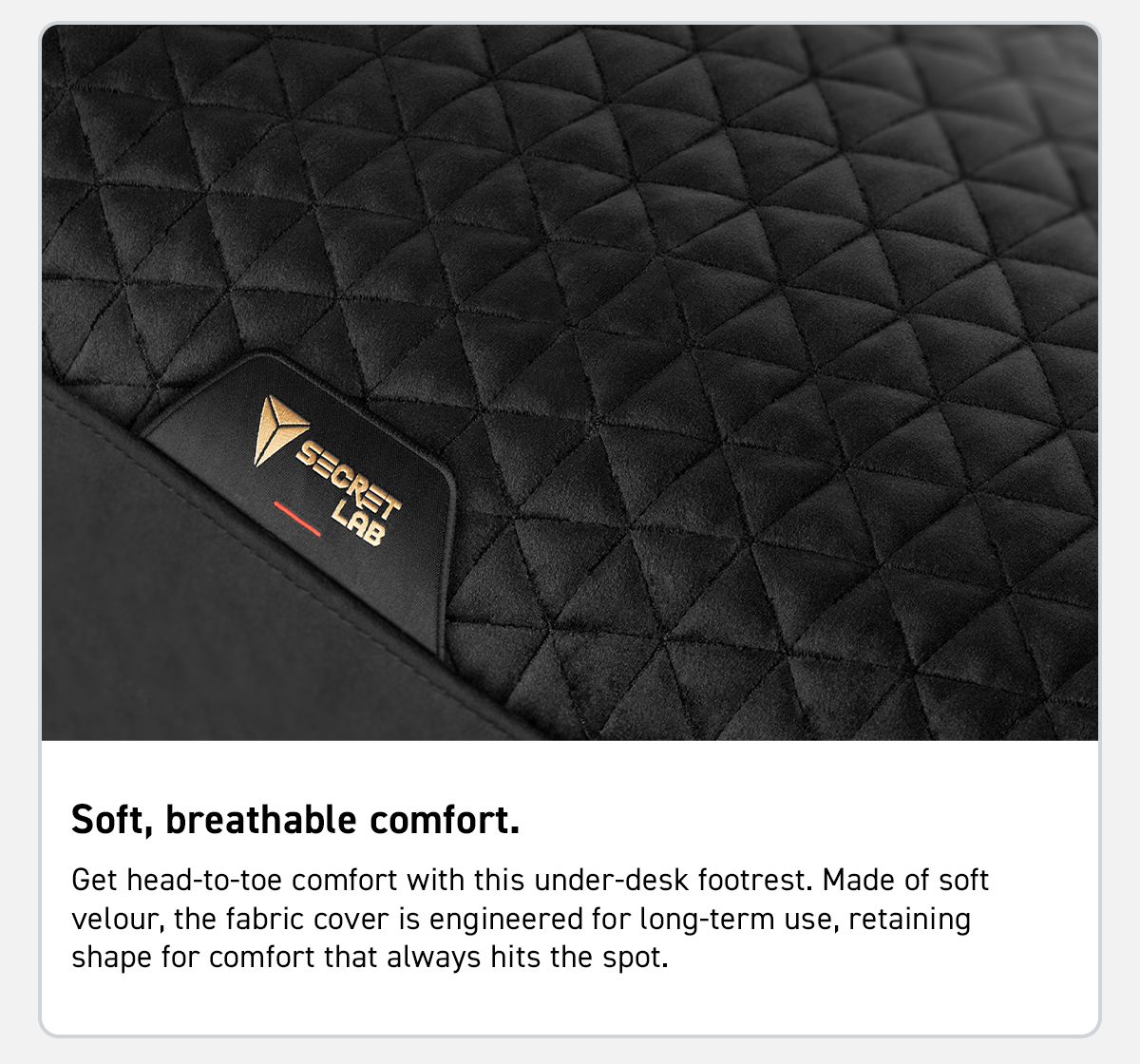 Secretlab Premium Footrest (PlushcellTM Memory Foam) | Shopee Singapore