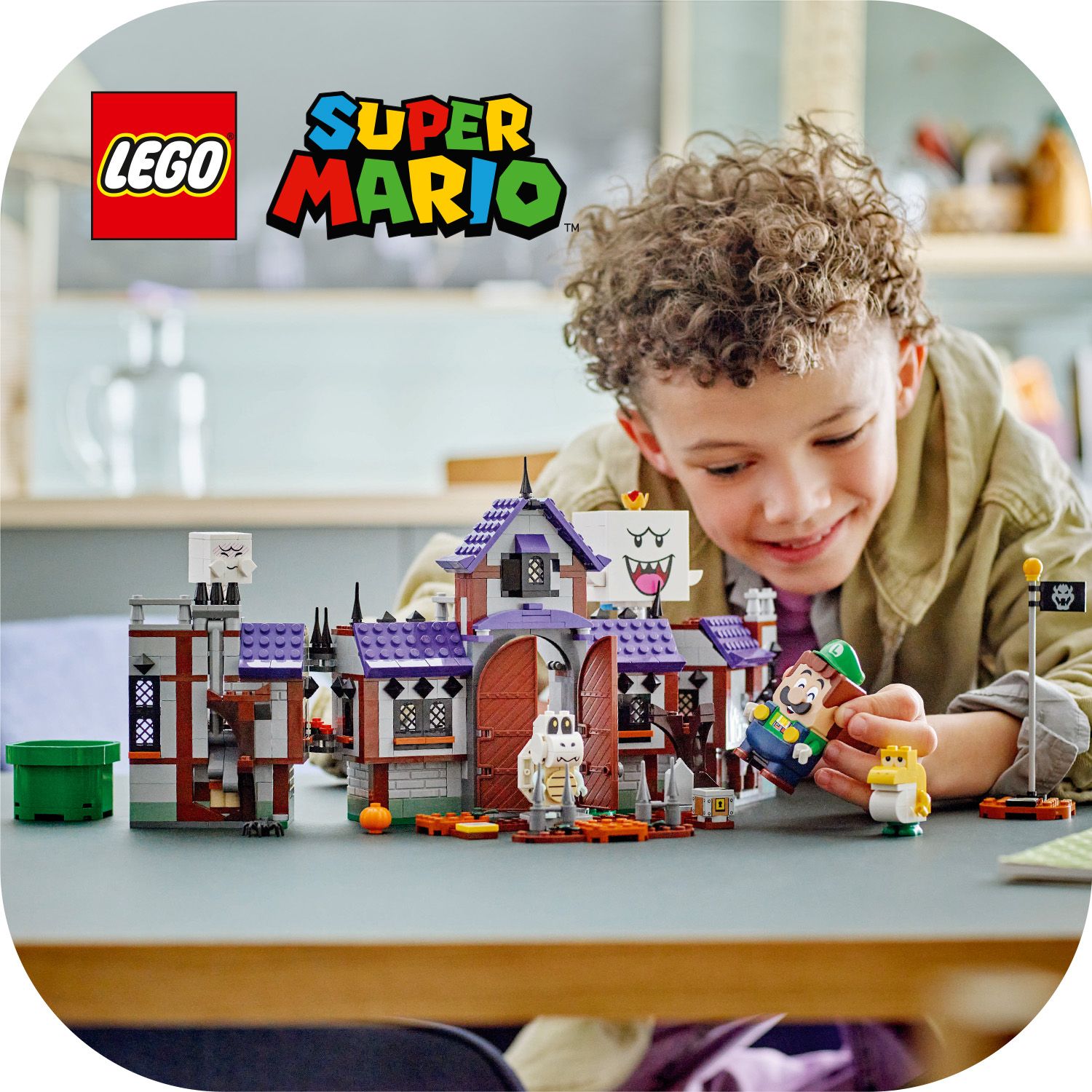 LEGO Super Mario 71436 King Boo's Haunted Mansion (932 Pieces) | Shopee ...