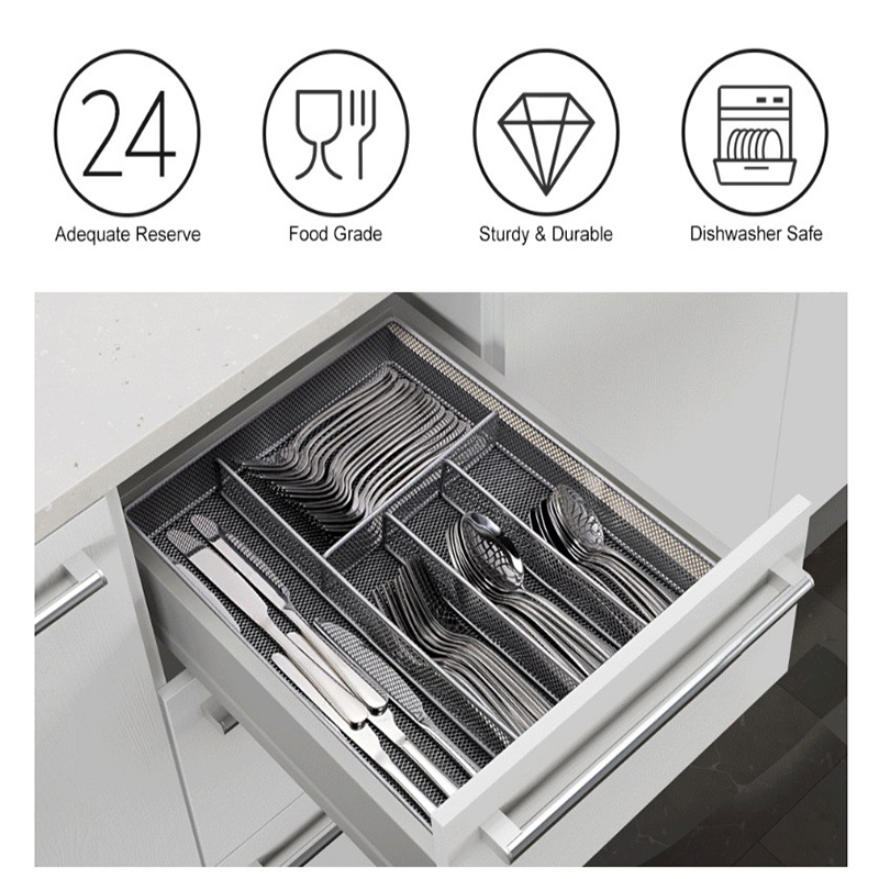 Spoon and Fork Set 12pcs Cutlery Set Stainless Dinnerware Korean Spoon ...