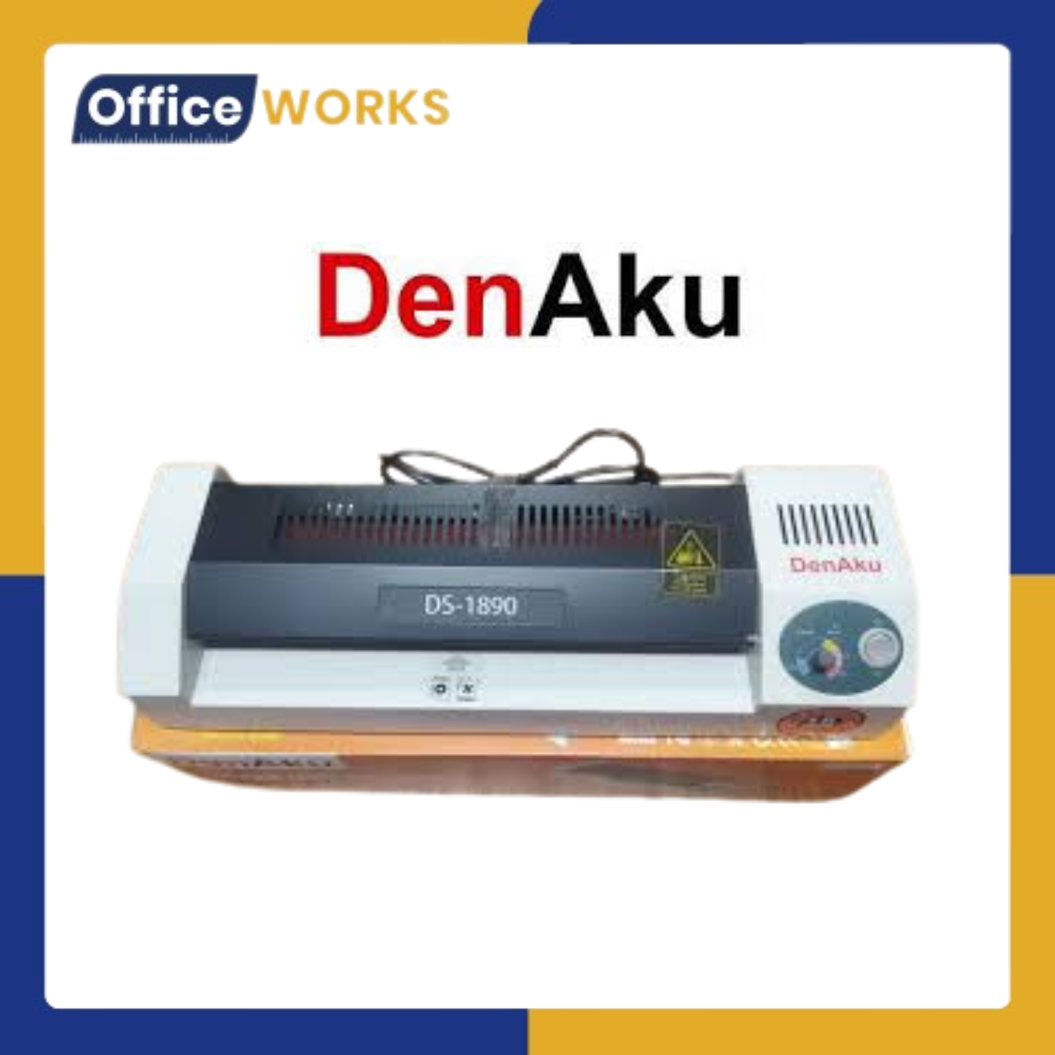 DenAku DS1890 Heavy Duty A3 Laminating Machine – Hot & Cold, High-Speed ...
