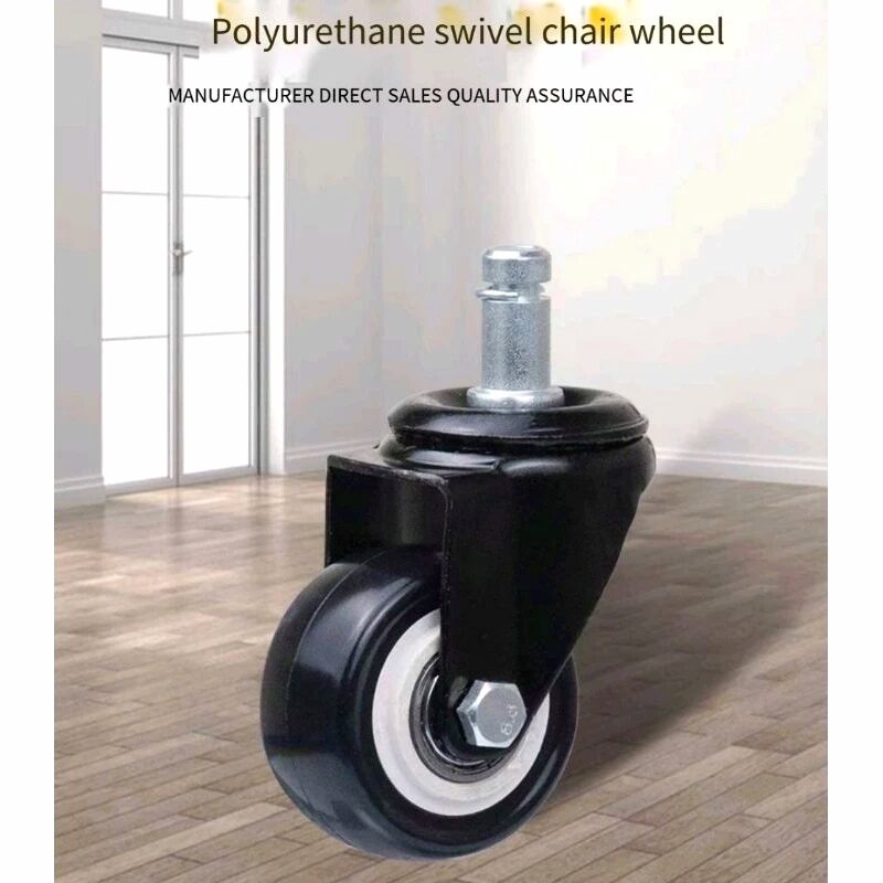 Office Chair Wheels Silent Wheel Heavy Duty Swivel Computer Chair ...
