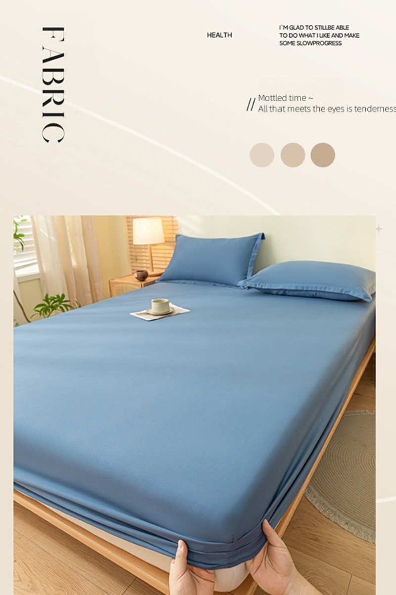 bed sheet three-in-one full cotton single sheet is suitable for student ...