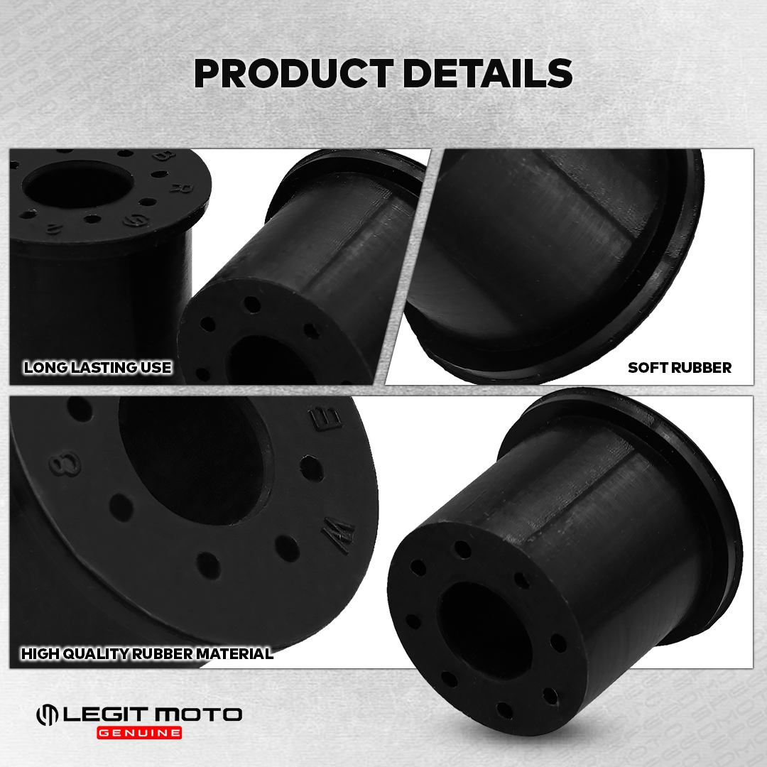 LEGITMOTO NMAX V1 V2 V3 / AEROX V1 V2 V3 ENGINE BUSHING SUPPORT BLACK ...