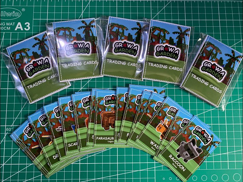 Grow a Garden Trading Cards | Collectibles| Random 10 cards | Shopee ...