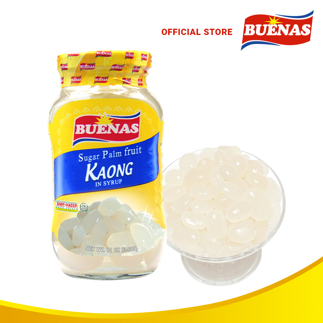 Buenas Nata De Coco and Kaong 12oz (White ) Set | Shopee Singapore