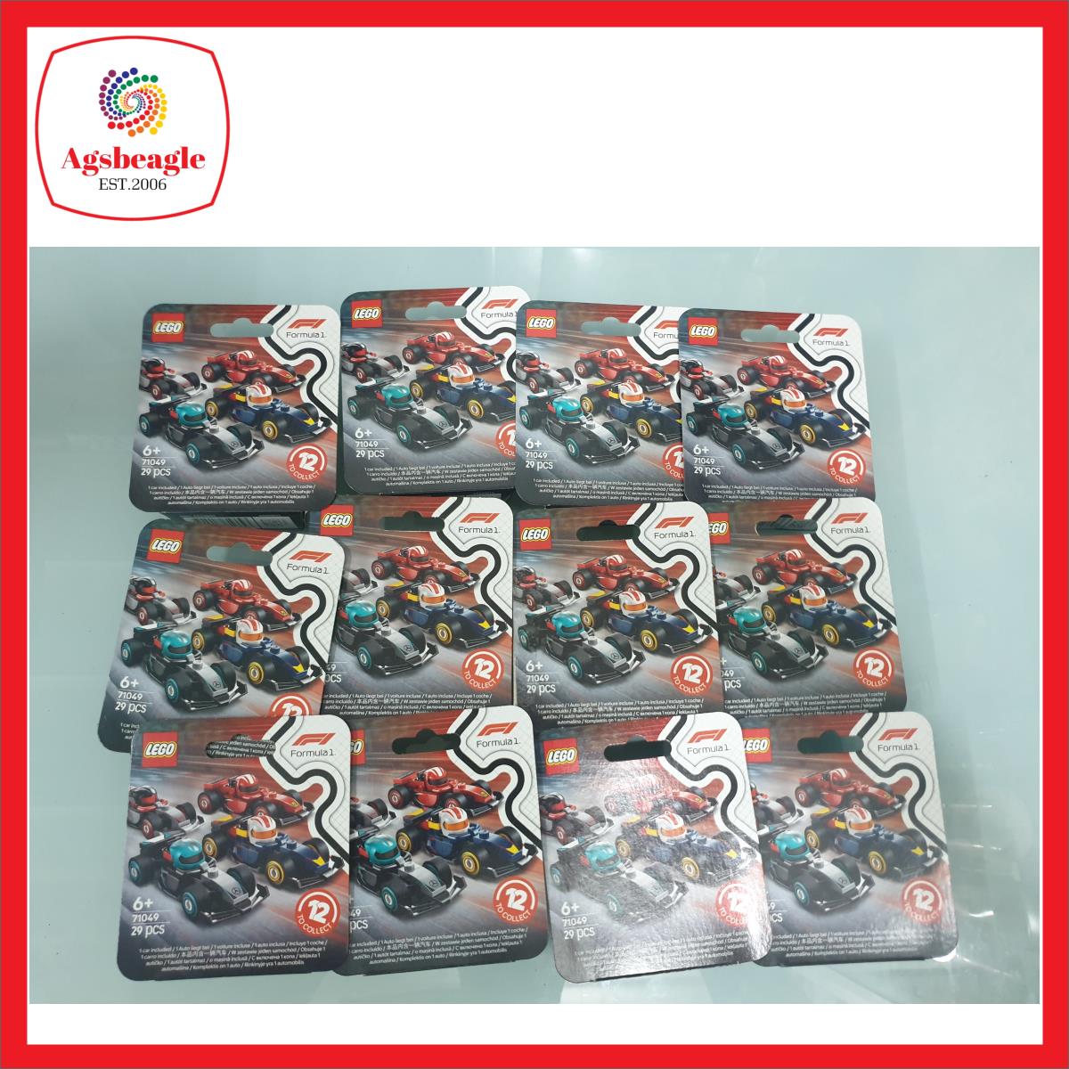 Lego Minifigure 71049 F1 Collectible Race Cars Set of 12 (2025 ...