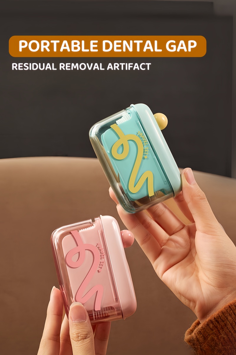 Dental Floss Box Portable Mini Toothpick Thread Flosser Ultra-Fine ...