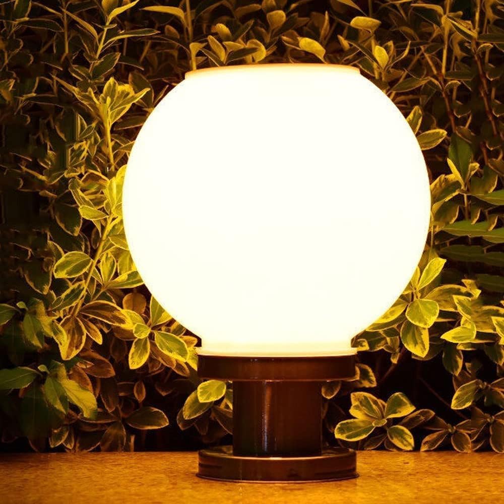 Solar Lights Post Lamp Outdoor Waterproof Pillar Garden Light Column ...