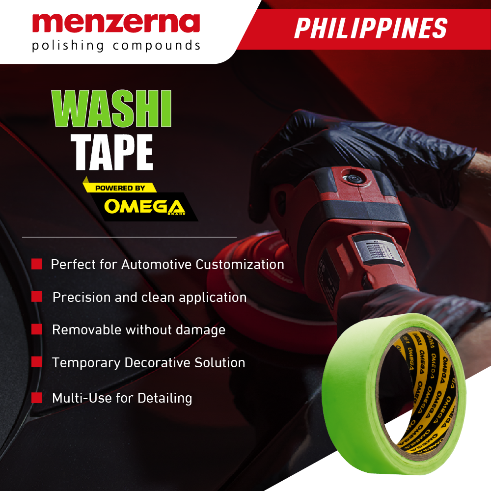OMEGA Washi Painter’s Tape (1/4” | 1/2" | 3/4" | 1”) | Shopee Singapore