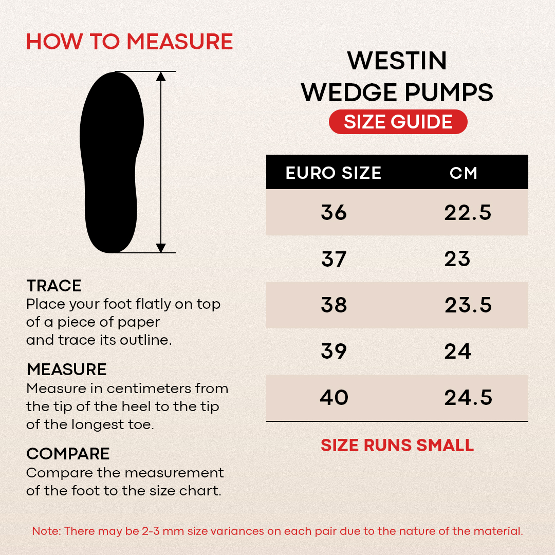 CLN 24E-Westin Wedge Pumps | Shopee Singapore