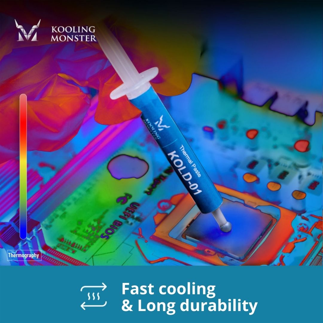Kooling Monster KOLD-01 Thermal Paste High-Performance cooling for CPU ...