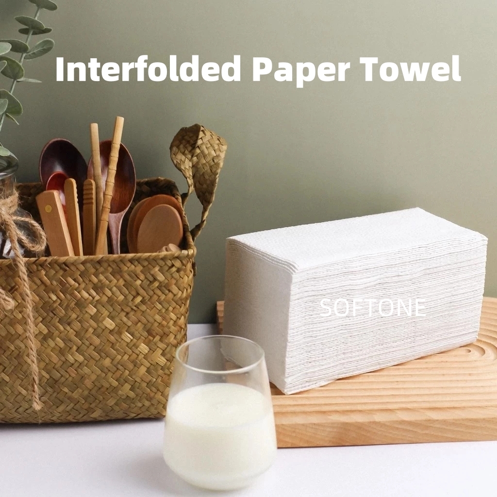 Interfolded Paper Towel Kitchen Towel Paper 2Ply Premium Tissues Paper ...