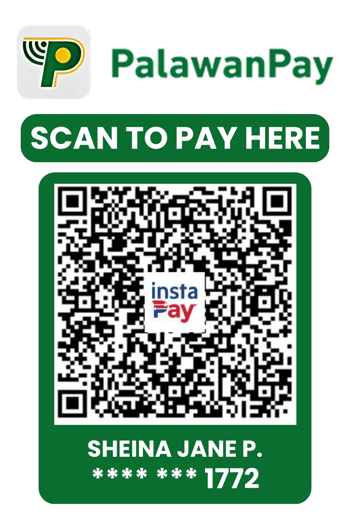 Personalised QR Payment Standee | Waterproof Sintra Board | Shopee ...