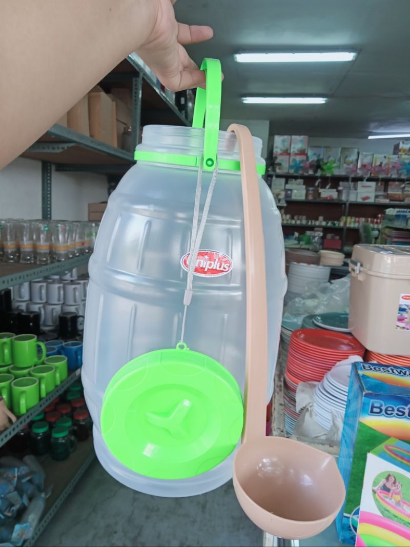 UNIPLUS PALAMIGAN/JUICE CONTAINER WITH FREE LANDLE SANDOK | Shopee ...