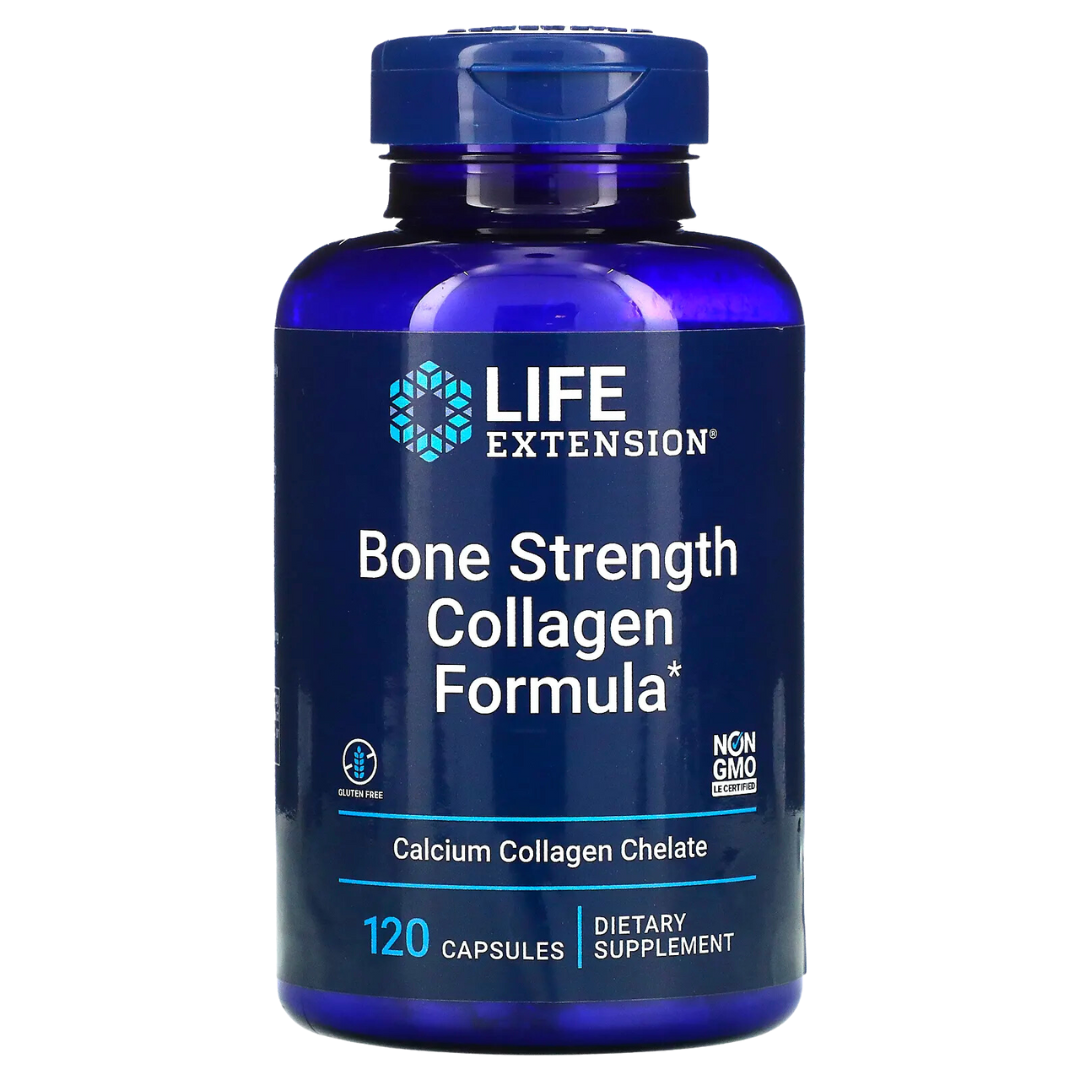 Life Extension Bone Restore Vitamin K2 Strength Collagen Formula ...