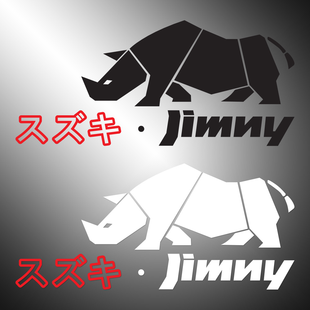 Suzuki Jimny Japan 8" Decal Sticker Cut-out not printed | Rhino ...