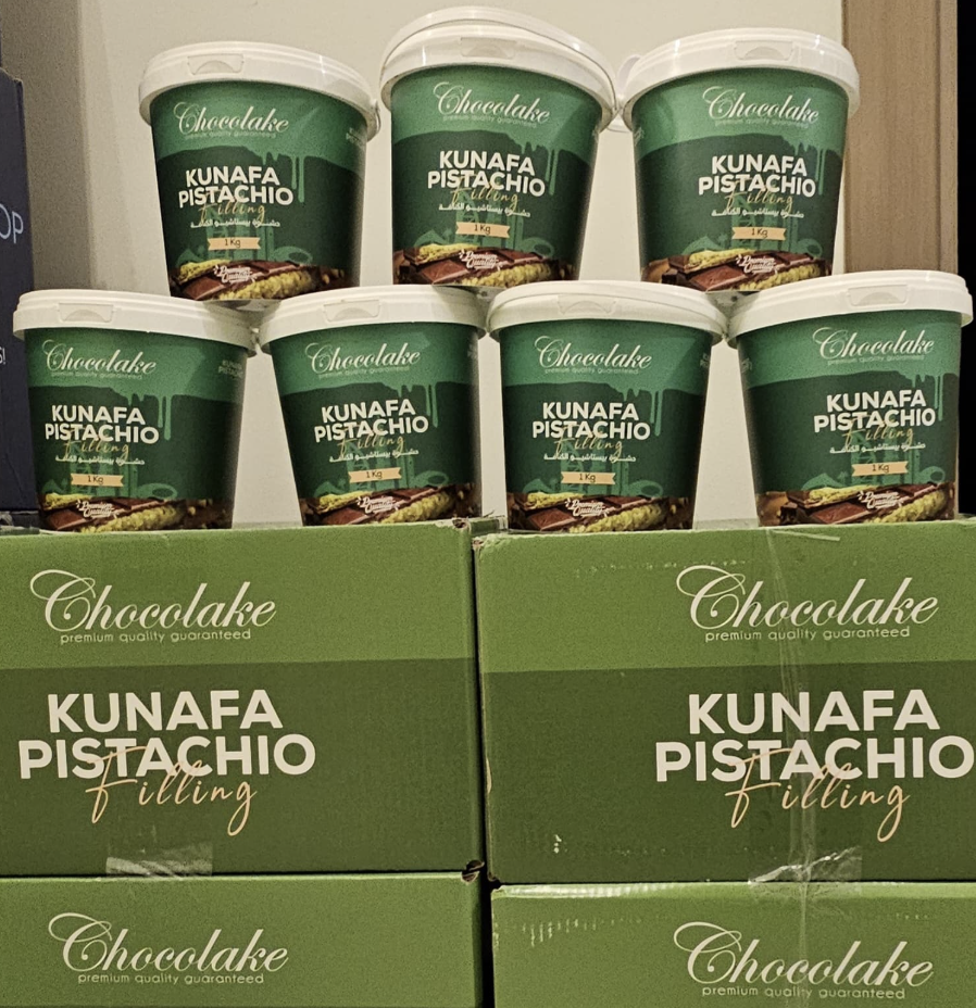 CHOCOLAKE Kunafa Pistachio Filling 1 Kg USED FOR VIRAL CHOCOLATE ...