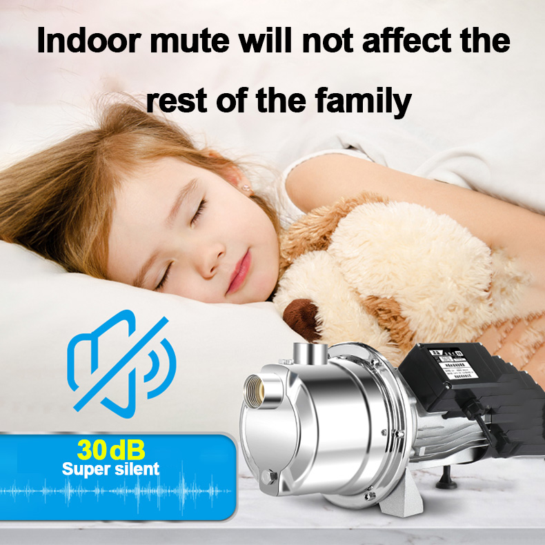 Electric Water Pump 2H/2000w Heavy Duty Booster DC Jet Pump Portable ...