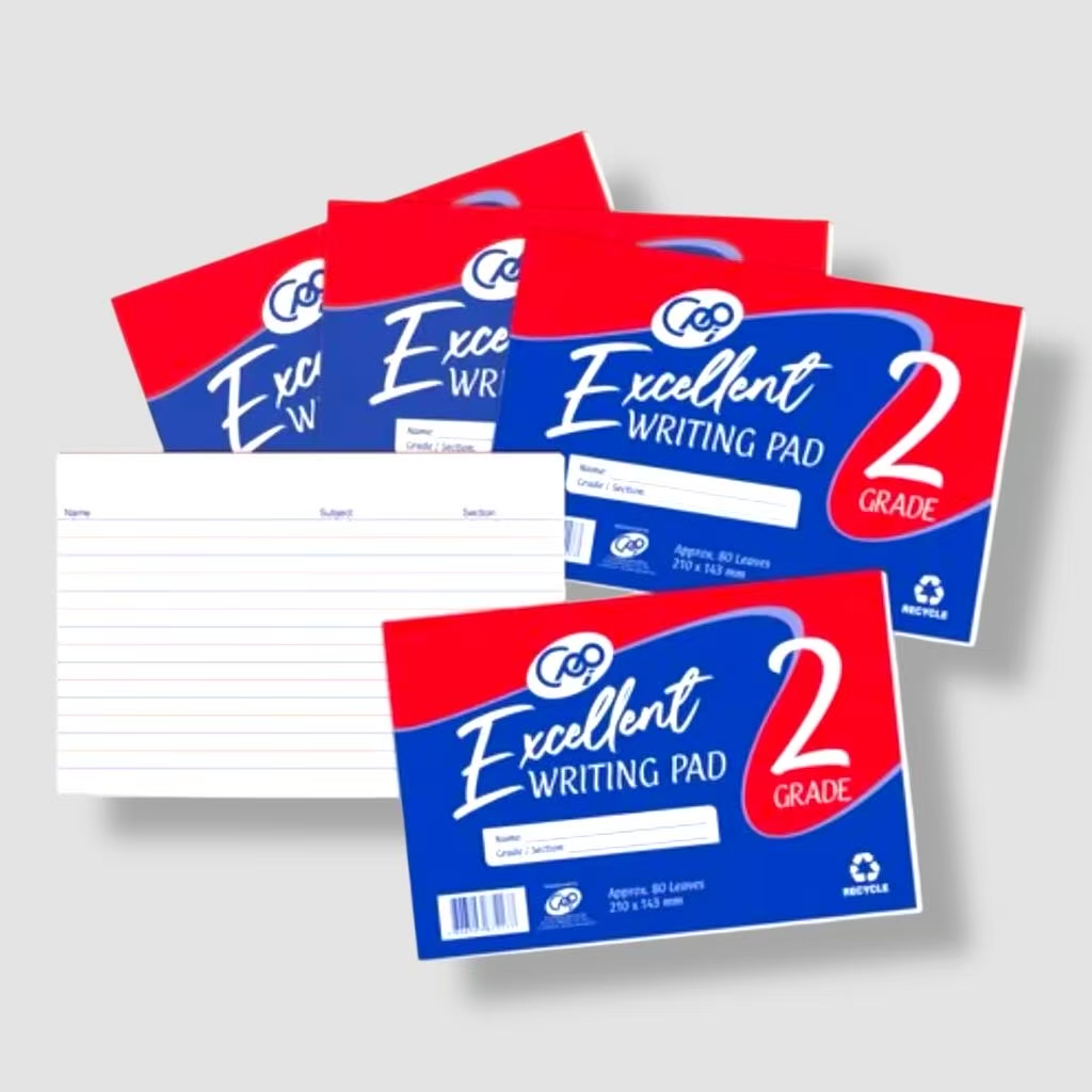 10pcs/Pack Writing pad / Grade 1 / Grade 2 / Grade 3 / Grade 4/ 80 ...