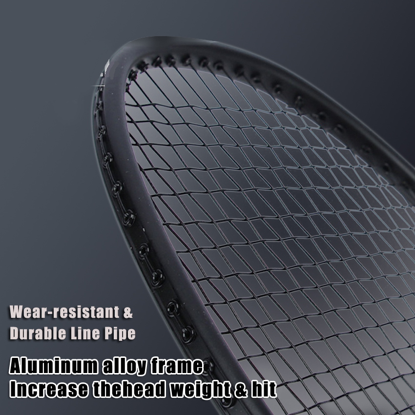 BoFei 4U G5 24lbs Badminton Racket 100% Full Carbon Single Professional ...