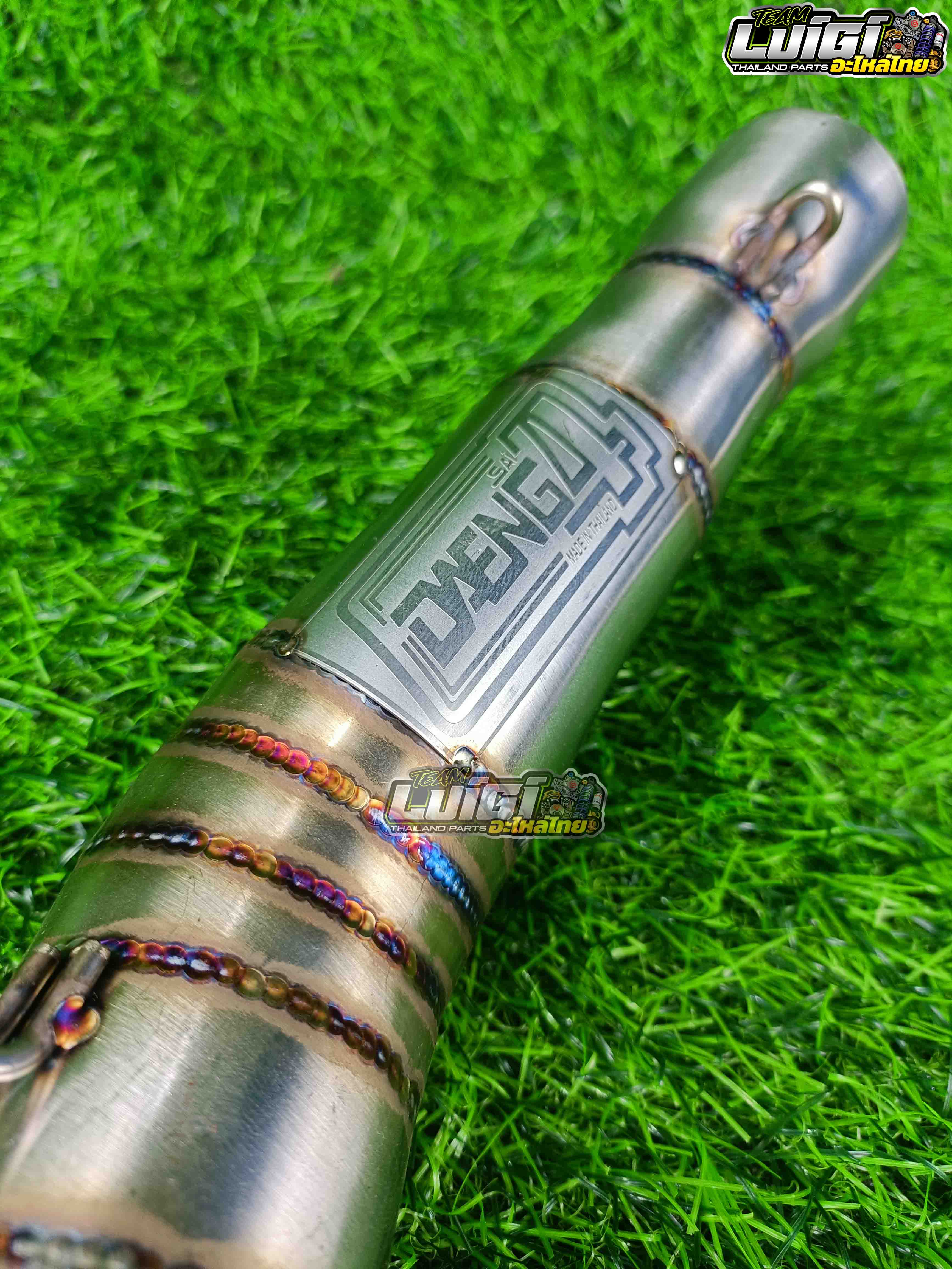 DAENG SAI 4 TITANIUM BURN BIG ELBOW SUZUKI RAIDER 150 FI / RAIDER 150 ...