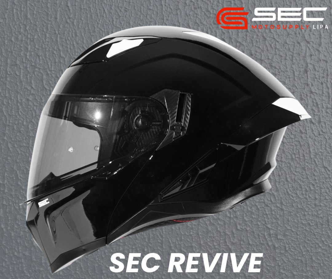 Sec Revive-2024 Solid V1 Modular Helmet dual visor | Shopee Singapore