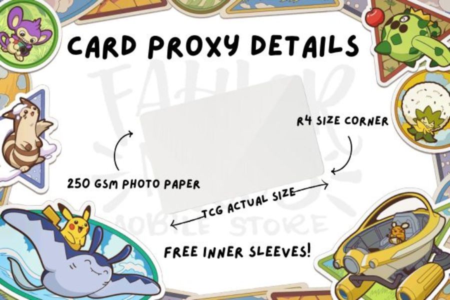 Custom Made Card Printing (With back print) | Pokemon Trading Cards ...